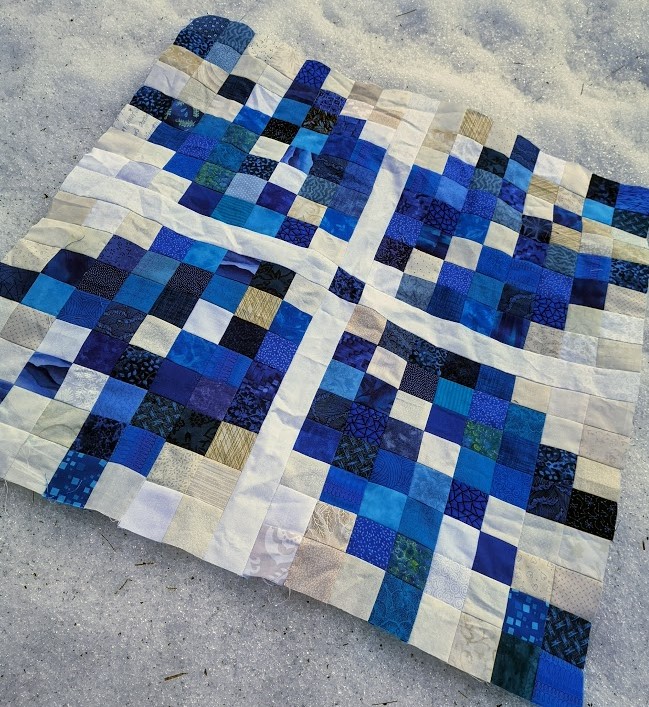 Den syende himmel: Norwegian Snowflakes Quilt