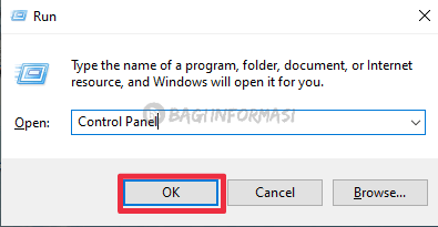4 Cara Membuka Contol Panel (Lengkap + Gambar) - Bagiinformasi