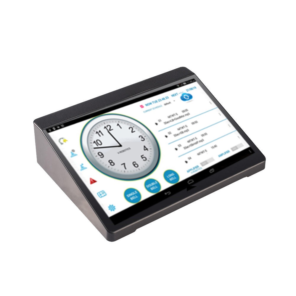 Automatic Bell ringing system with voice though public address system ...