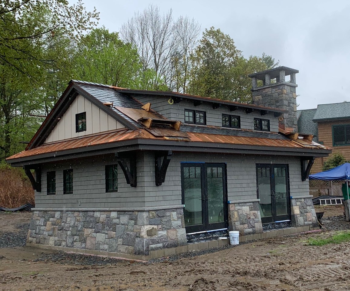 Adirondack Natural Stone: Bunkhouse on Lake George