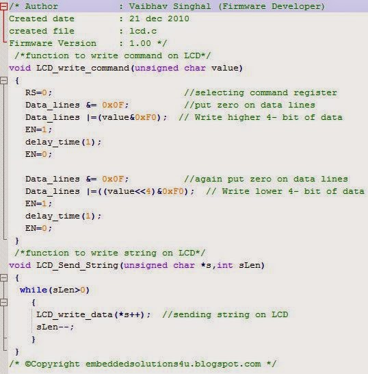 EMBEDDED SOLUTIONS: How to interface 16x2 LCD using 8051/AT89c51 with 4 ...
