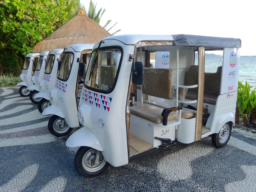 E-Trikes Share Limelight at APEC 2015 | CarGuide.PH | Philippine Car ...