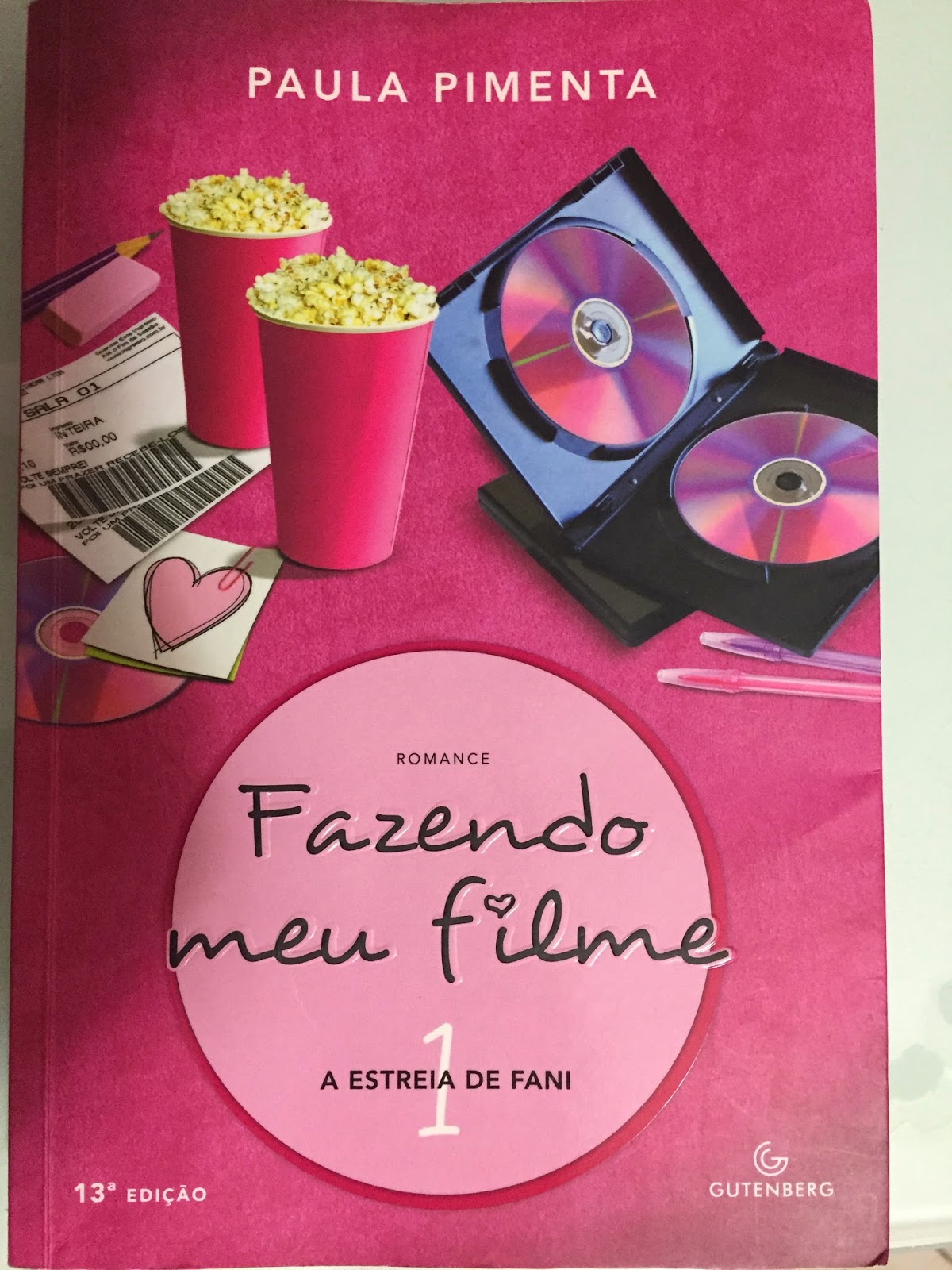 Preciosos Livros: Resenha do livro Fazendo meu filme 1 - a estreia de Fani