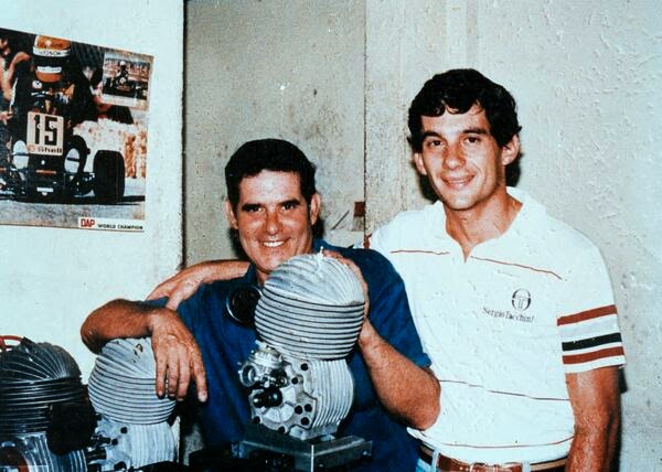 Ayrton Senna: O Globo: Tche, o Pai de Senna Dentro da Oficina 01 05 2014