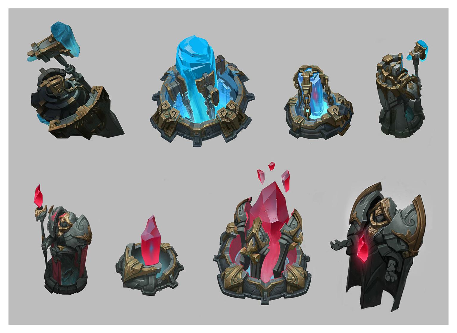Surrender at 20: Red Post Collection: Summoner's Rift Concept Art ...