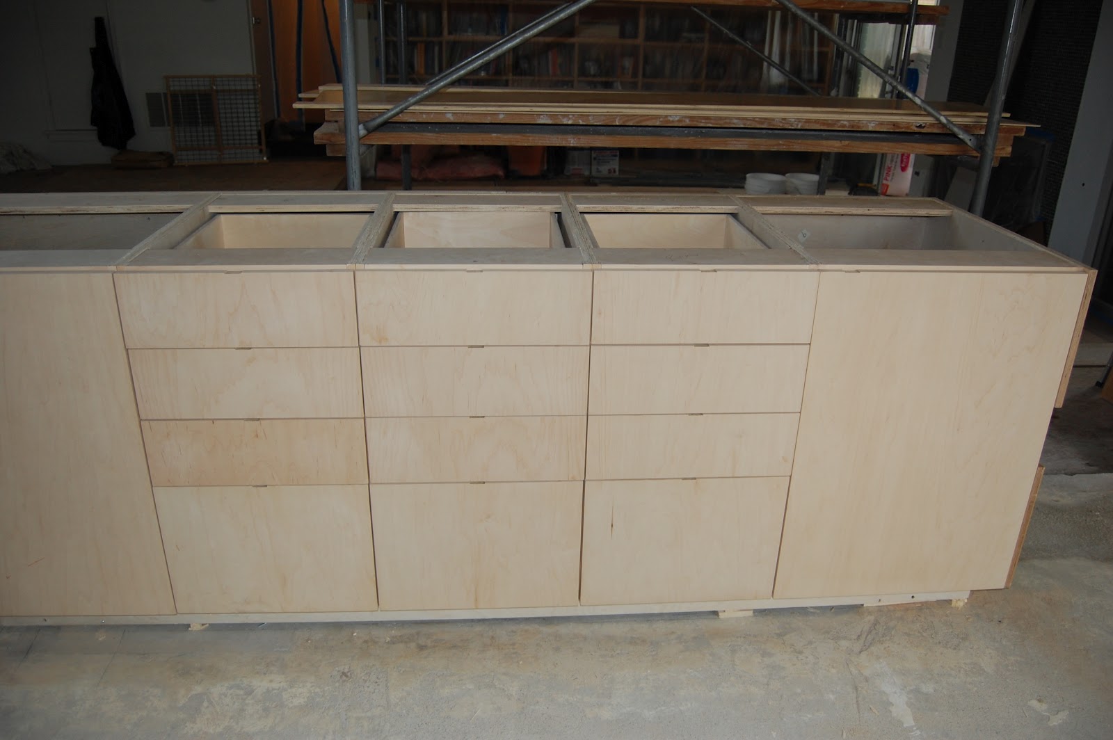 Quadrille: Kitchen Renovation Weeks 4, 5, 6: Drywall, Cabinets and ...