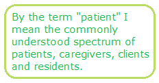Patient Thinking: What is it with respect and patients?