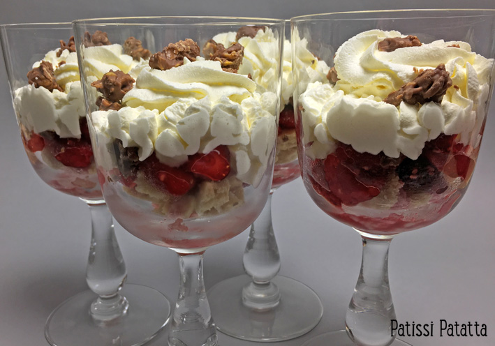patissi patatta: Verrines gourmandes aux fruits rouges