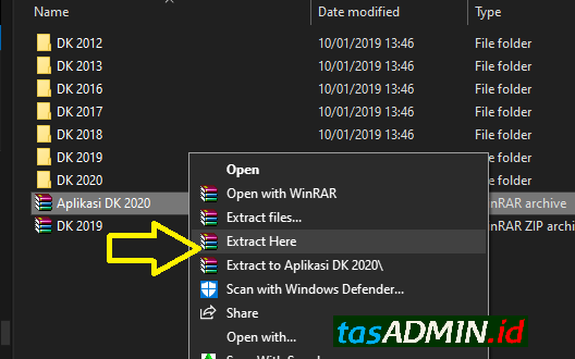 Aplikasi Format Usulan Tunjangan Keluarga Form DK - tasADMIN