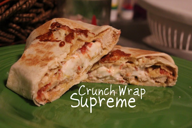 Moe's "Taco Stacks" or Taco Bell's "Crunch Wrap Supreme"