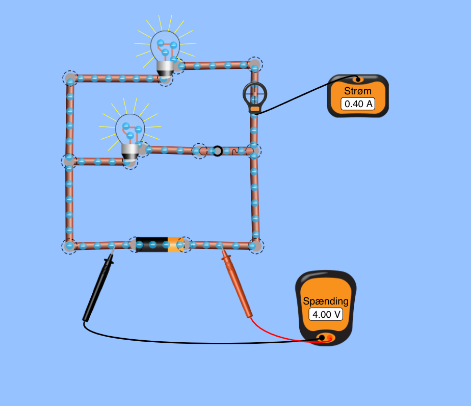 9b NATURFAG med Steen: Fysik: Elektriske kredsløb - serieforbindelse og ...