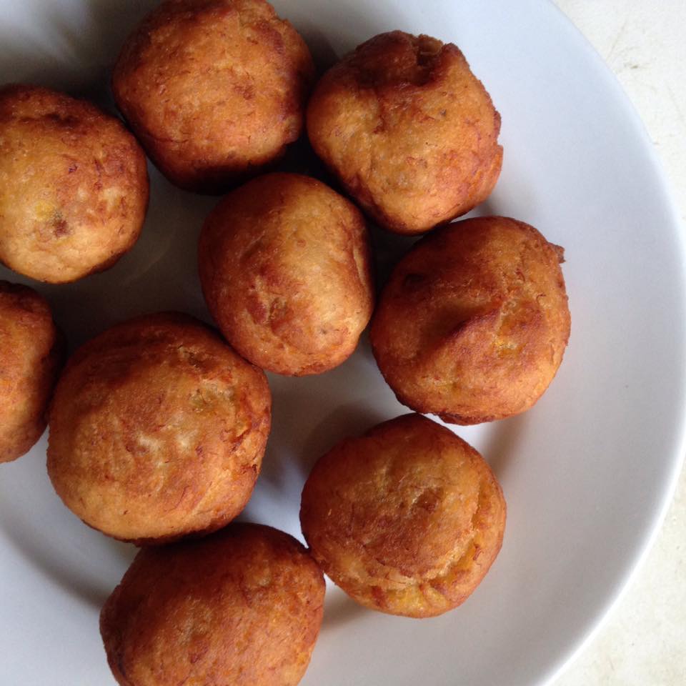 Island Indian Food: Banana Gulgula