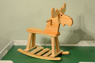 Mr Nut's Woodshop: Rocking Moose
