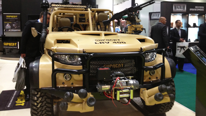 Supacat Unveils Light Reconnaissance Vehicle 400 at DSEi 2013 ~ GreenStylo
