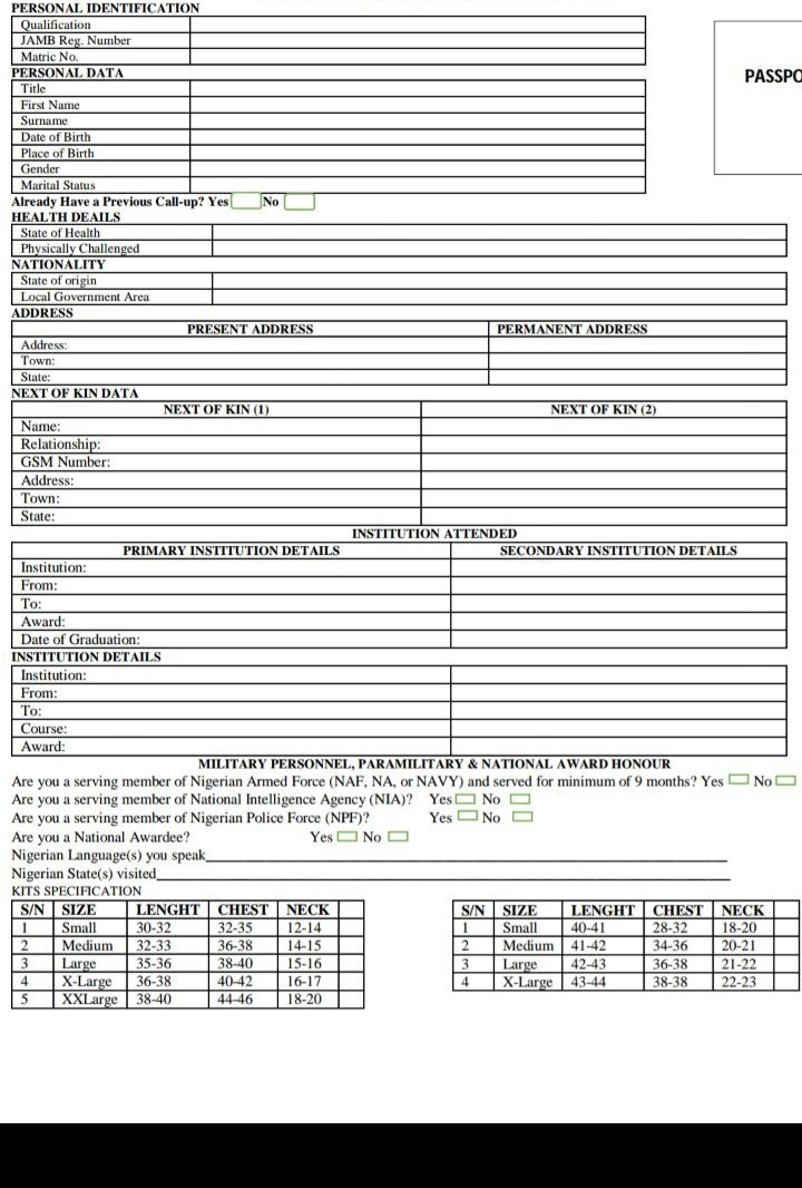 Online NYSC Registration Guidelines For Prospective Corps Member Online NYSC Registration Guidelines For Prospective Corps Member
