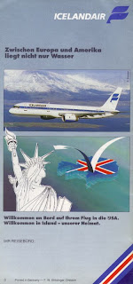 Airline memorabilia: Icelandair (1992)