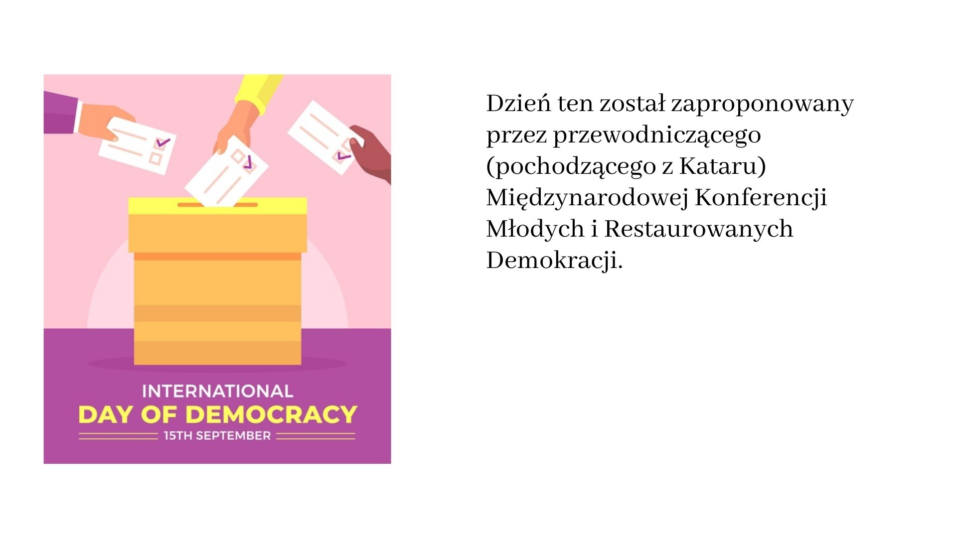 Demokracja jest bardzo złym ustrojem, jednak do tej pory nie wymyślono ...