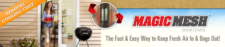 Magic Mesh Reviews: Magic Mesh Screen Door Alternative Review
