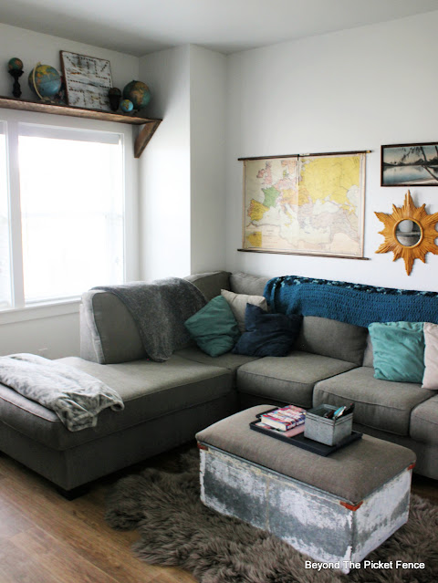 Beyond The Picket Fence: Creating a Cozy TV Room