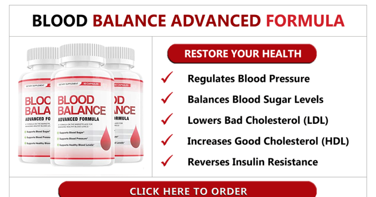 Blood Balance Advanced Formula