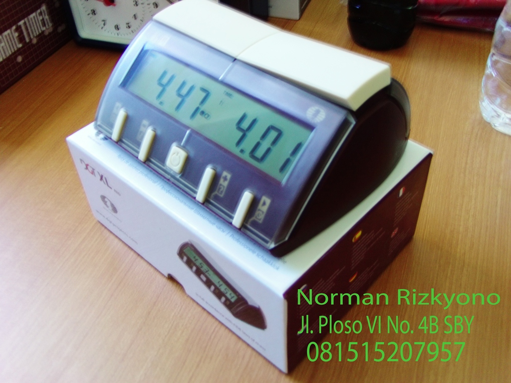 DGT XL NEW RED EDITION, Jam Catur Professional Terbaik ~ GROSIR CATUR