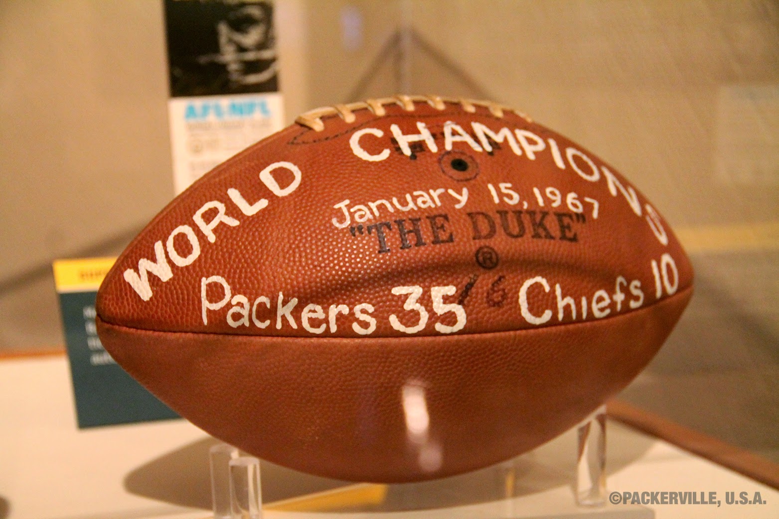 PACKERVILLE, U.S.A.: Hall of Fame at The Neville