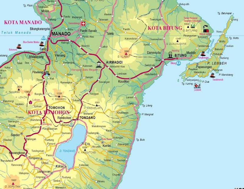 AMAZING INDONESIA: TONDANO LAKE, MINAHASA