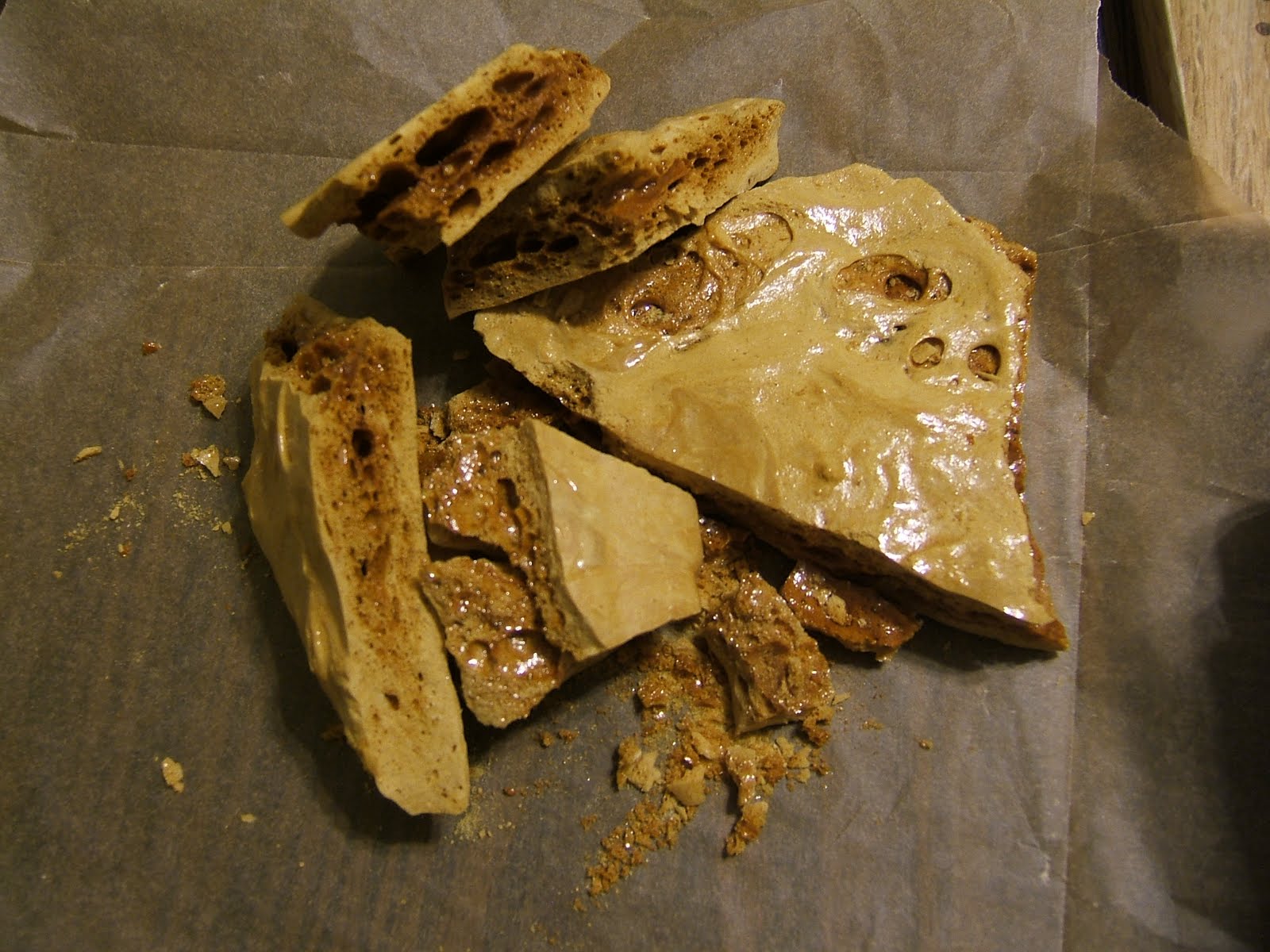 Student Guide to Boston's Cheap Eats: Making sponge toffee and homemade ...