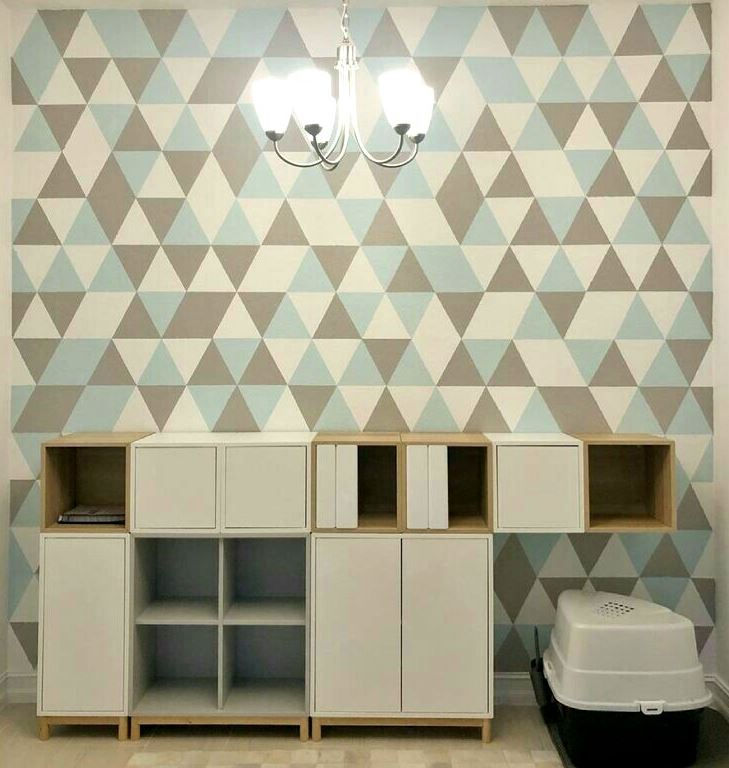 Eye-Catching Geometric Wall Decoration Ideas - Interior Aura