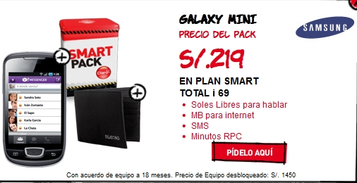 CLARO QUE TIENES MAS: Planes Smart Pack Claro