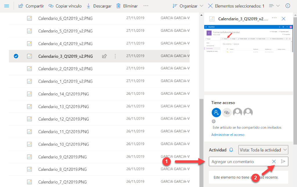 Mejoras en la colaboración con OneDrive: comentarios y modo revisión ...