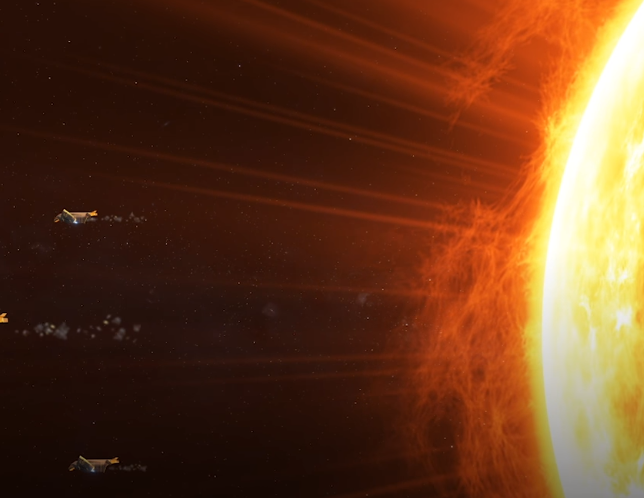 What If we send our trash to Sun