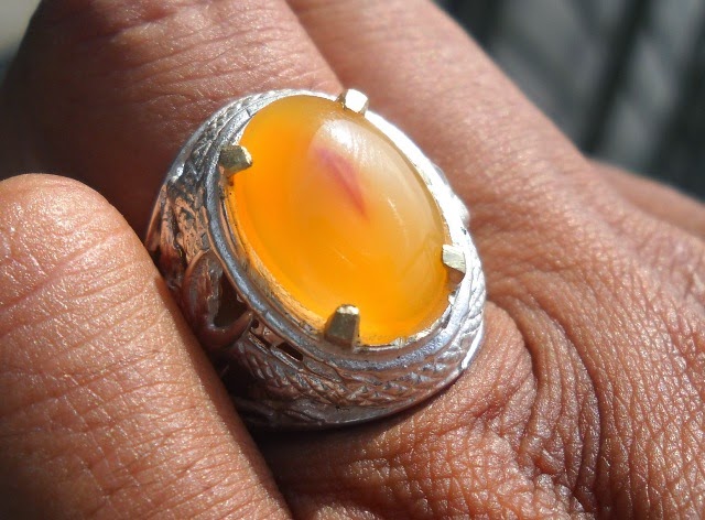 Pesona Batu Akik: AKA09-SOLD- Batu Kuning Extrajoss... Antik Loh