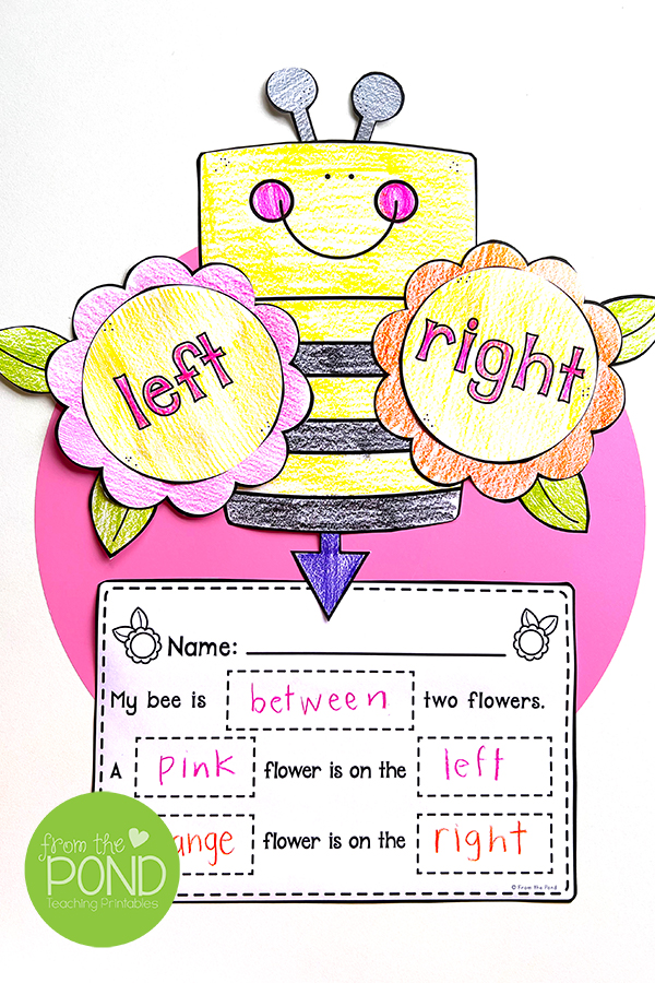 Left and Right Math Craft | From the Pond