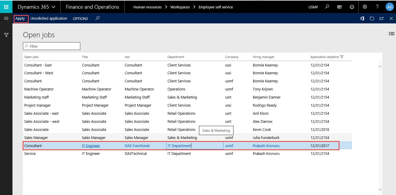 Dynamics 365: Managing recruitment and Posting Open jobs in Dynamics ...