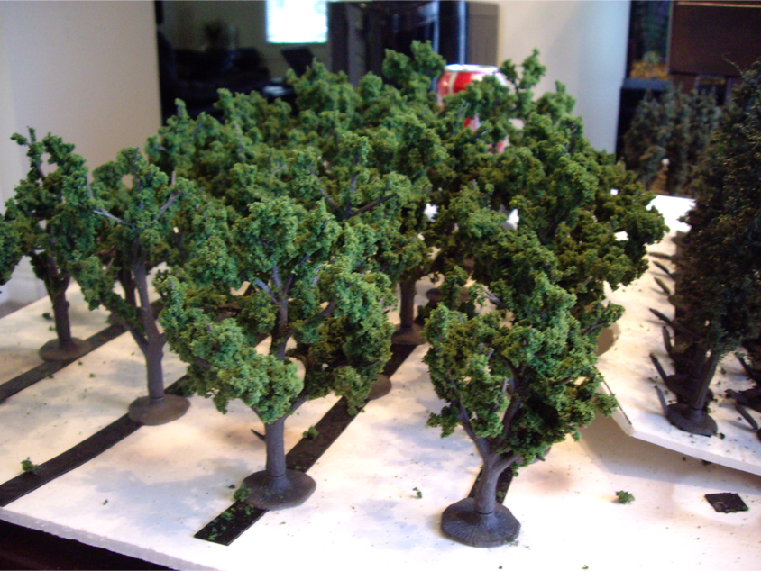 Making Trees - My First Forest - TY'S MODEL RAILROAD