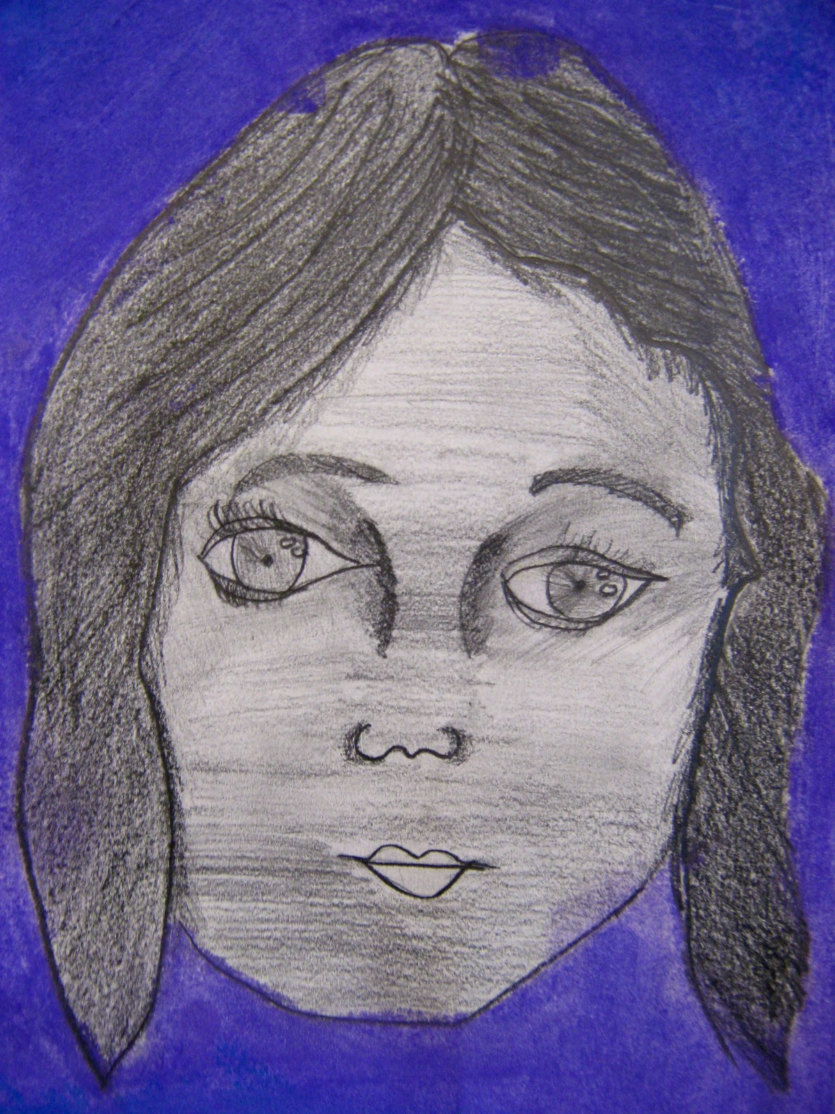 The Falcon Gallery: 6th Grade: Self-Portraits