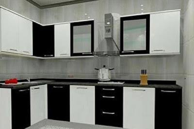 Aesthetic Designed Modular Kitchen & Wallpapers