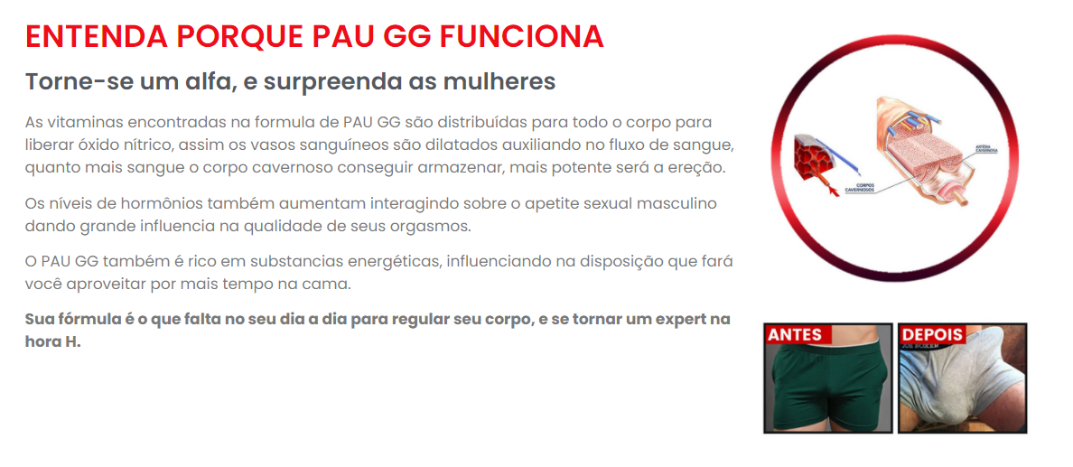 G1 - Pau GG Funciona: Bula, Valor, Composição, Como Tomar boleto ...