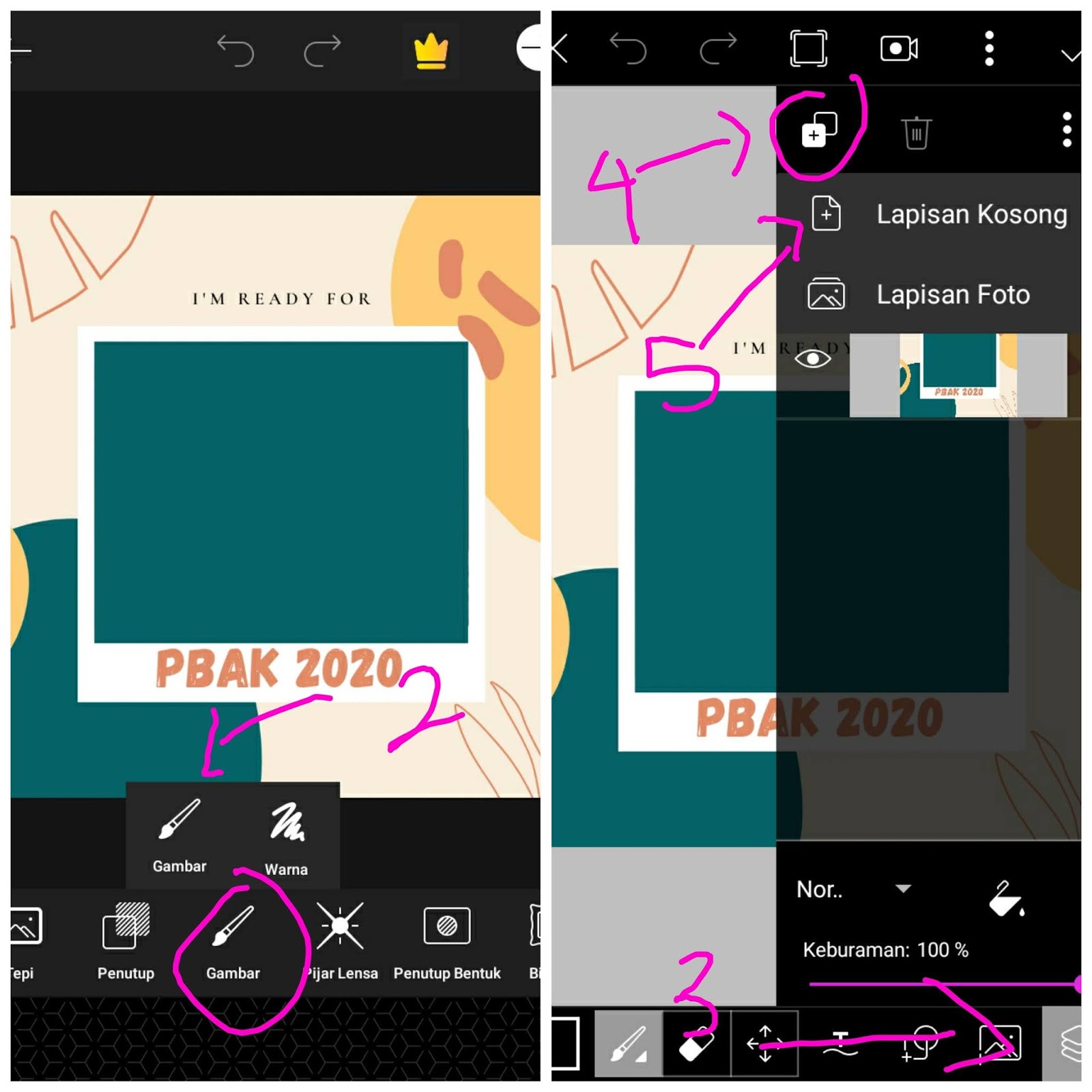 Cara Membuat Twibbon dengan Canva X Picsart Mudah (Picsart & Canva ...