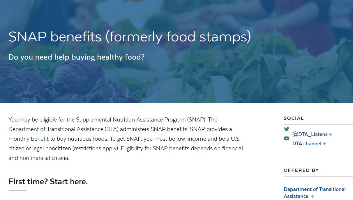 Franklin Matters: You may be eligible for SNAP benefits