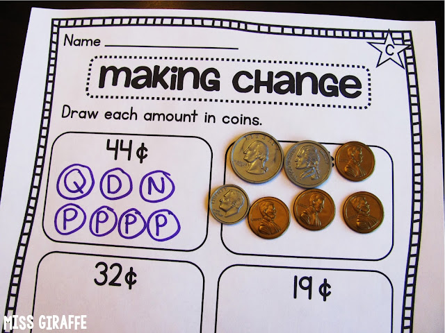 Miss Giraffe's Class: Teaching Money