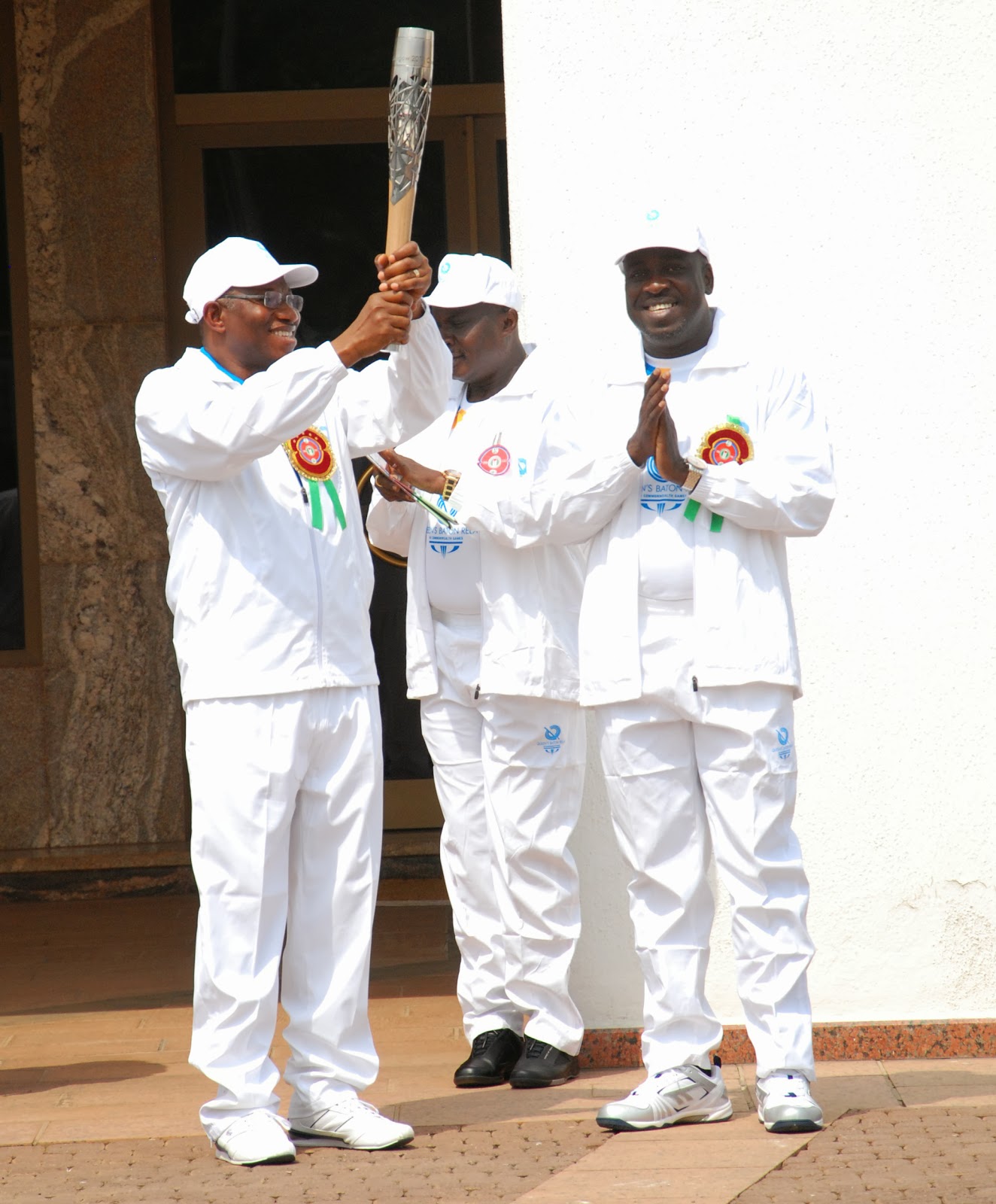 Nigeria Today: PHOTOS: QUEENS BATON RELAY CEREMONY FOR THE 20TH ...
