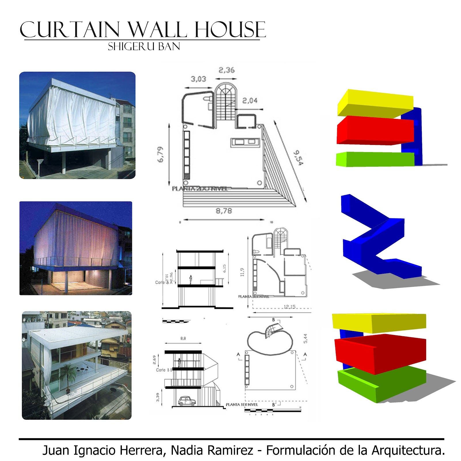 Juan Ignacio Herrera. Arq-UPV: Análisis de la "Curtain Walls House ...