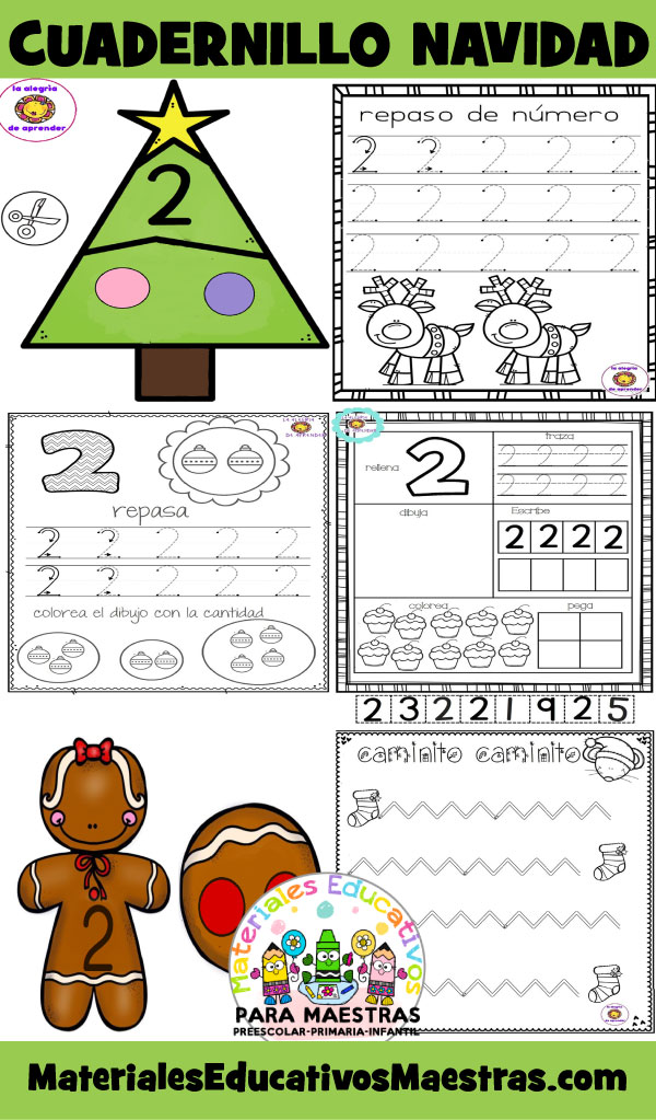 Super Cuadernillo de NAVIDAD | Materiales Educativos para Maestras