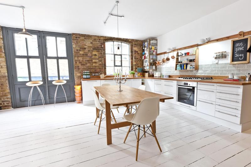 ESTILO RUSTICO: Loft Rustico en Londres