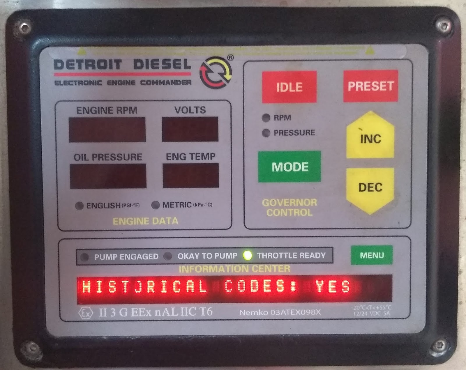 Operating the Detroit Diesel Electronic Engine Commander (EEC) - Blog ...