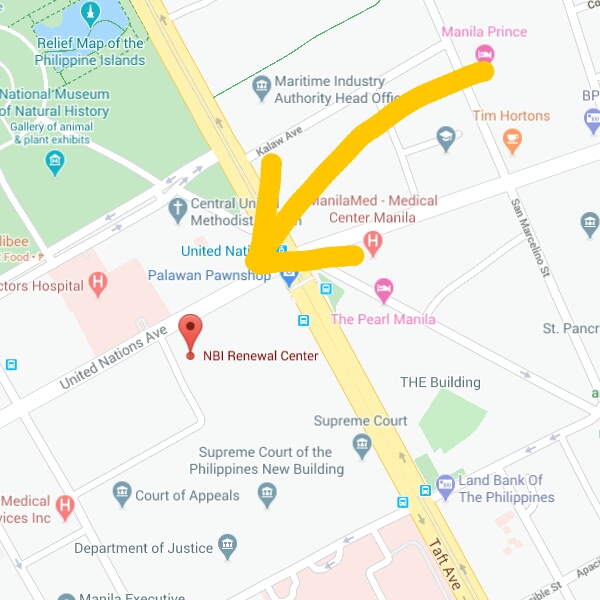 Law School Noob: HOW TO GO TO THE NBI RENEWAL CENTER MAIN OFFICE (UNITED NATIONS AVENUE ...