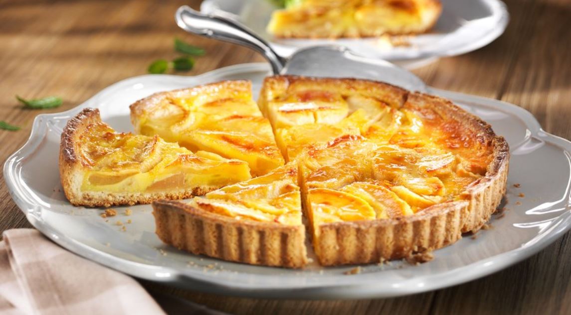 Receitas de Portugal: Tarte de Maçã muito cremosa..... uma delicia!