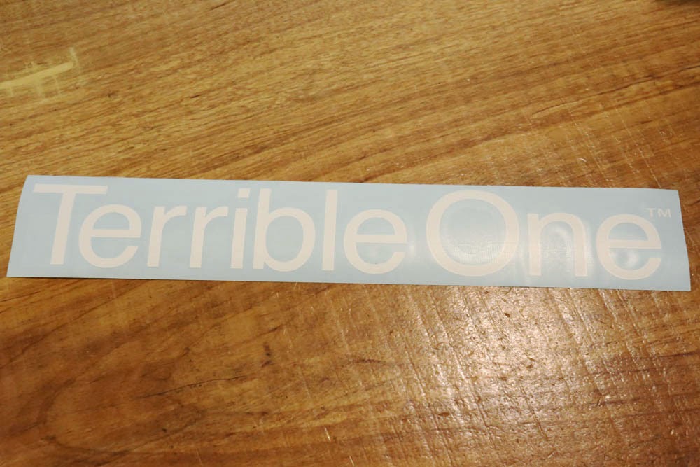 Del Mar BMX: TERRIBLE ONE DIE CUT STICKERS